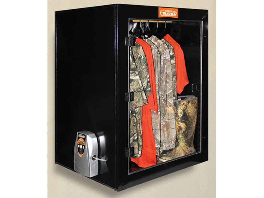 Scent Crusher Deluxe Hunter's Closet Scent Elimination Device Tan