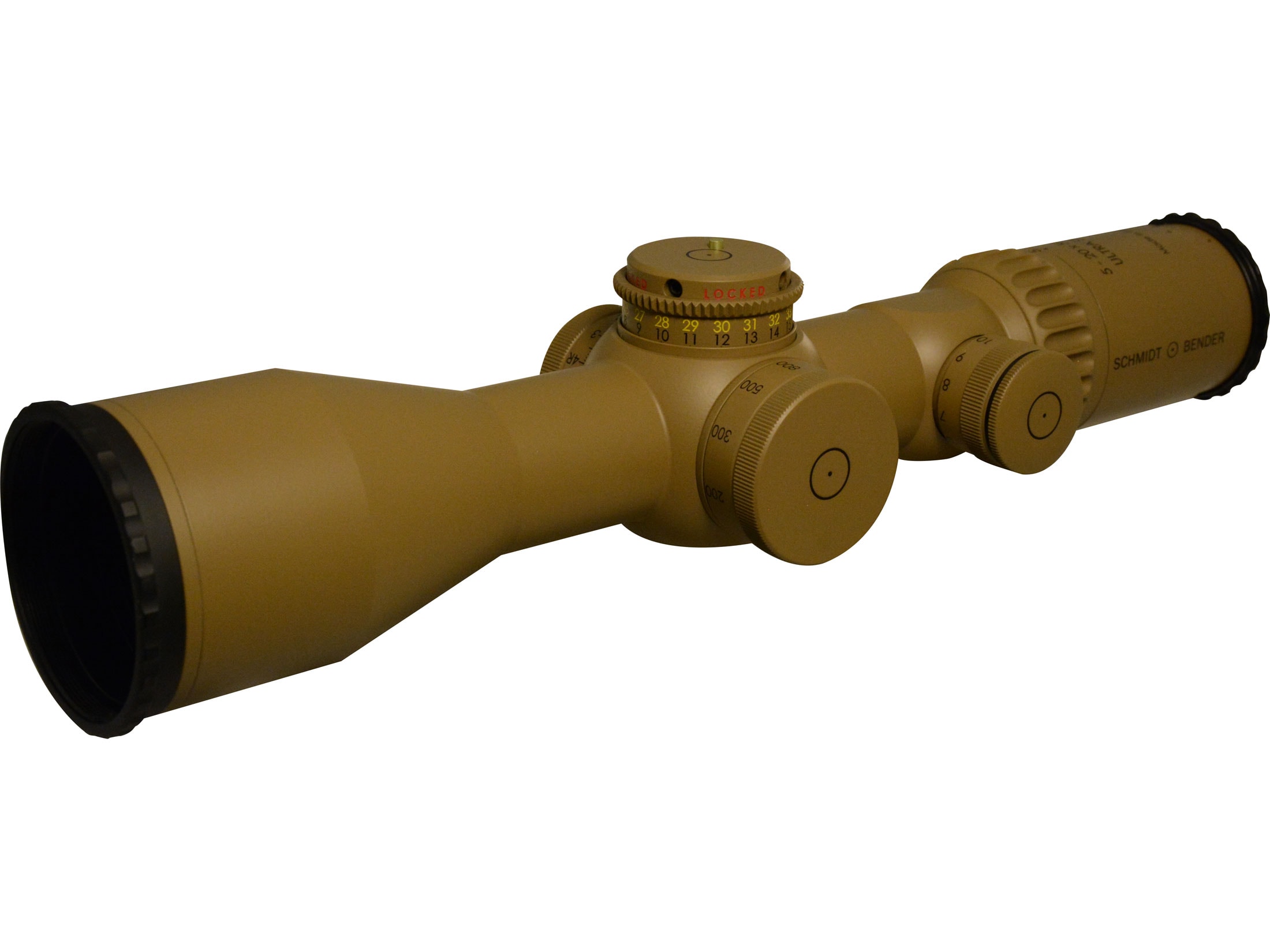 Schmidt & Bender Police Marksman II Ultra Short Rifle Scope 34mm Tube