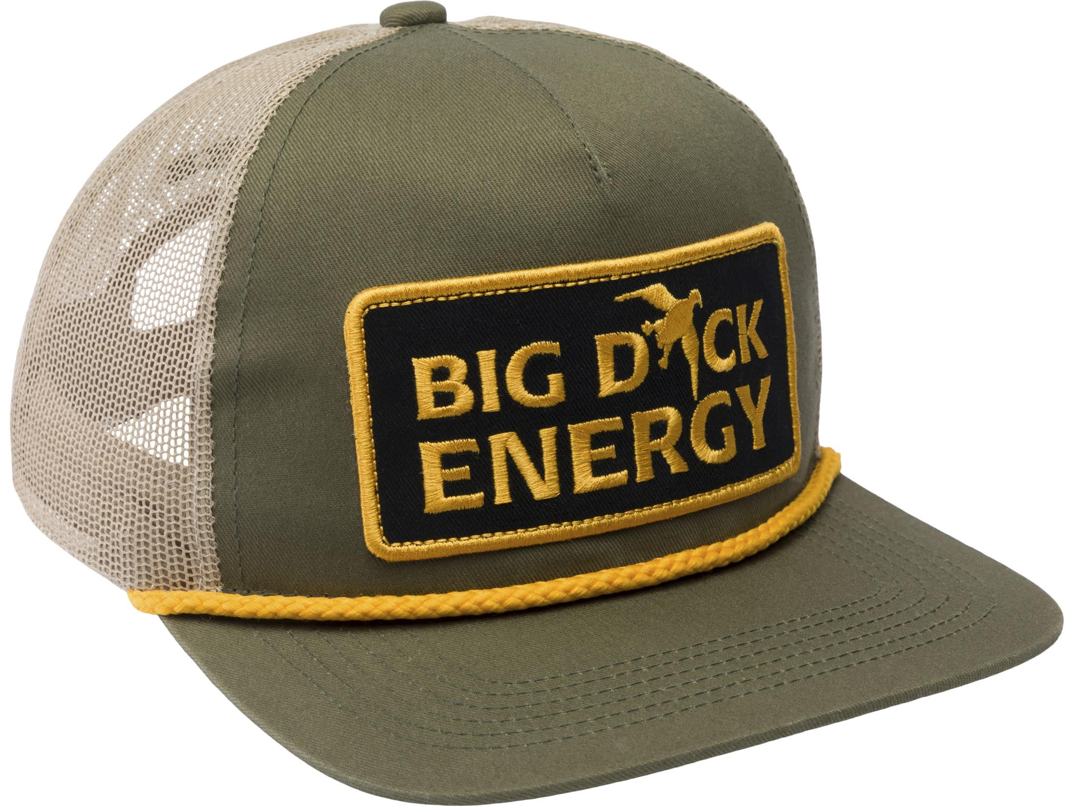 Drake Men's Big Duck Energy Rope Hat Loden/Tan One Size Fits Most