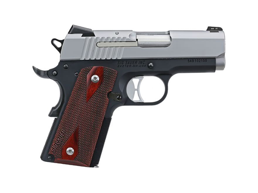 Sig Sauer 1911 Ultra 9mm Luger Pistol 3.3 Barrel 8+1 Round Stainless