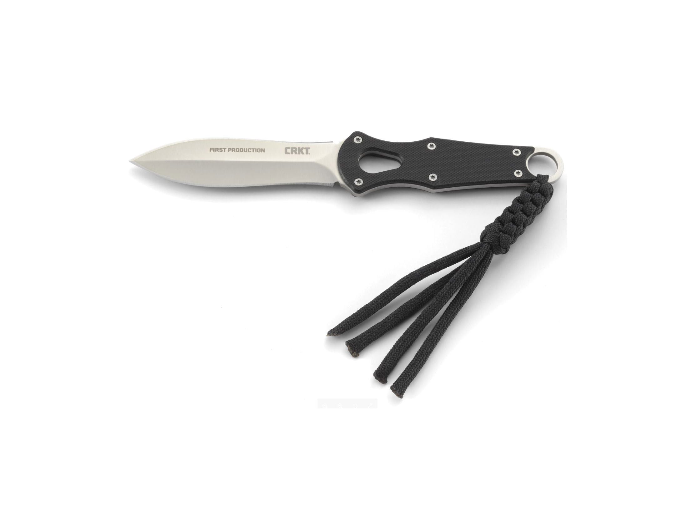 CRKT Sting 3B Fixed Blade Tactical Knife 3.42 Spear Point 8Cr13moV