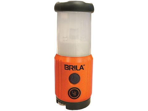 UST Brila Mini LED Lantern Requires 2 AA Batteries ABS Plastic Orange