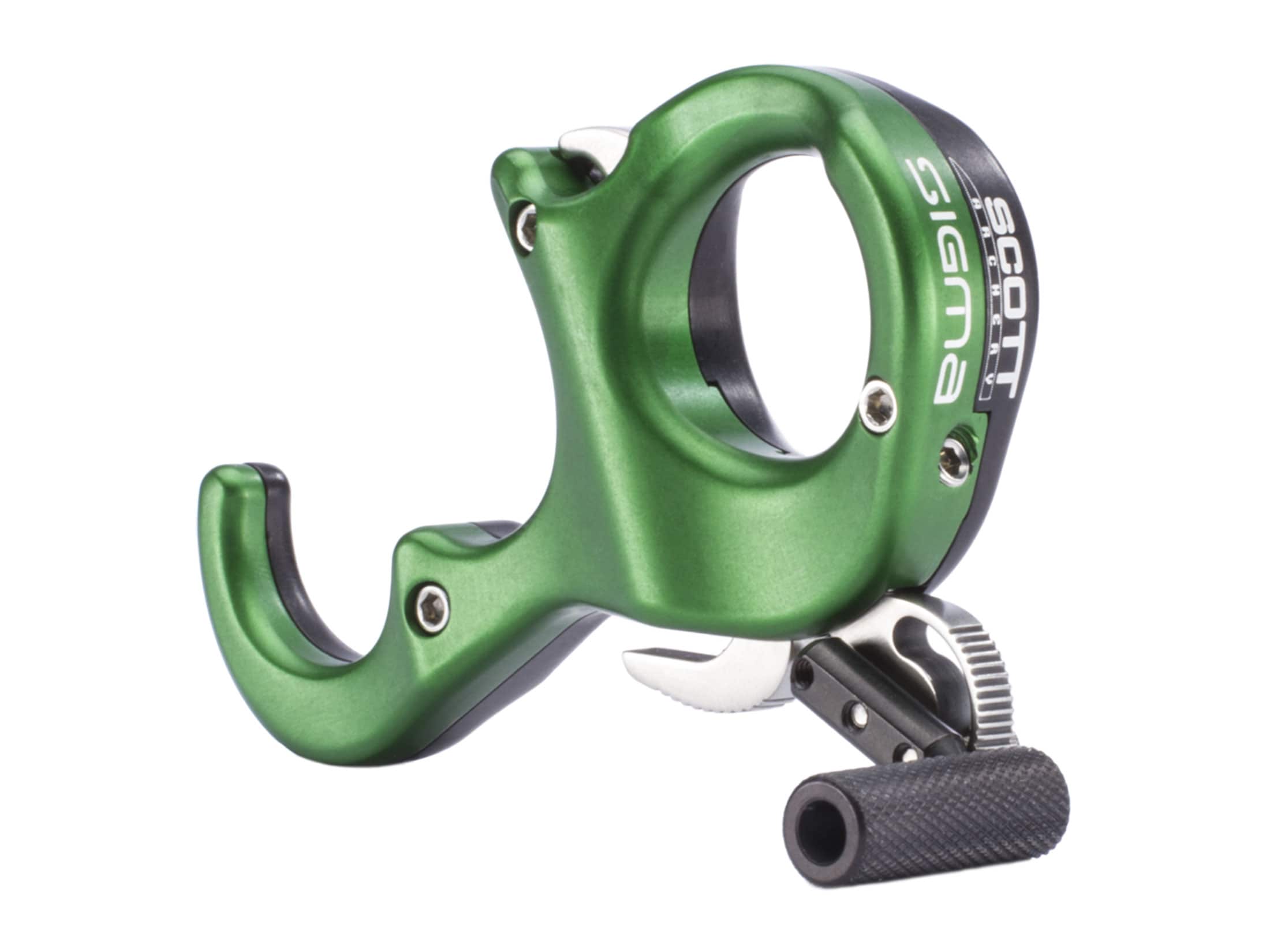 Scott Archery Sigma 3 Finger Handheld Bow Release Black Gun Metal