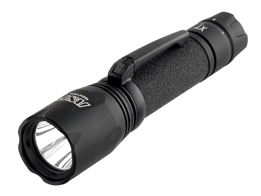 ASP XT DF Rechargeable Flashlight CR123A Battery Black