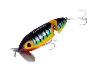 Arbogast Jitterbug 675 Jointed Clicker Topwater Fire Tiger