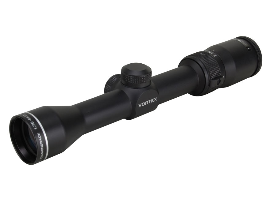 Vortex Optics Diamondback Rifle Scope 1.75-5x 32mm Plex Reticle Matte