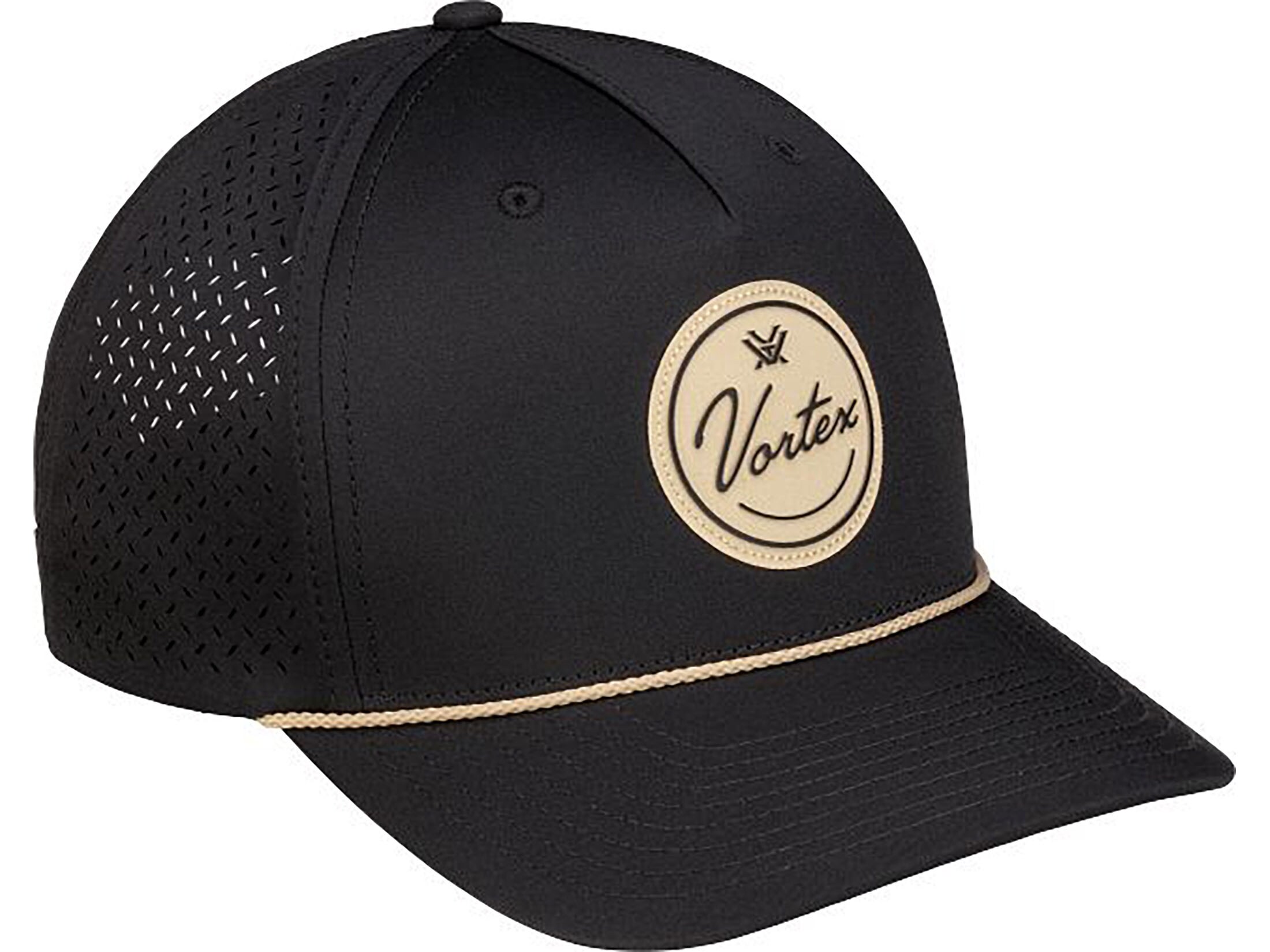 Vortex Optics Men's Script Patch Hat Black One Size Fits Most