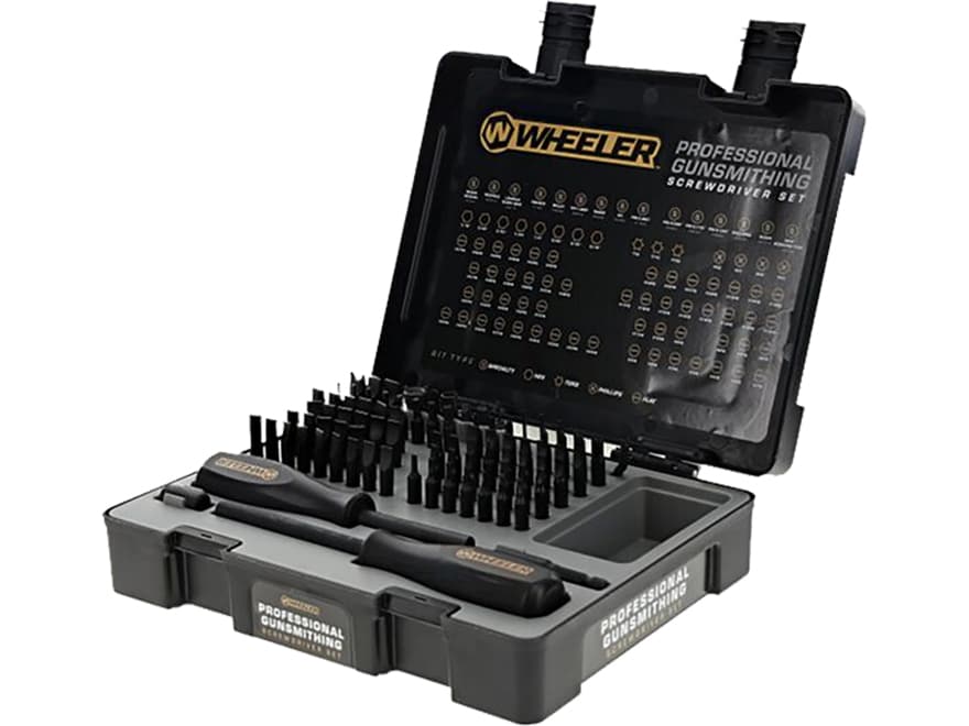 Wheeler 89 Piece Professional Gunsmithing Screwdriver Set
