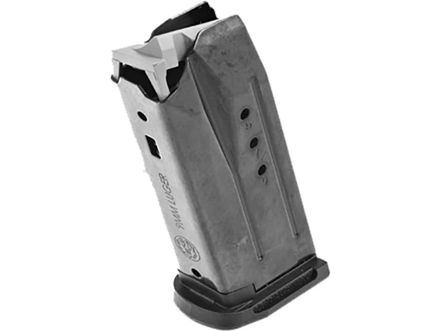 Ruger Mag Ruger Security-9 9mm Luger 15-Round Steel Black 2PK