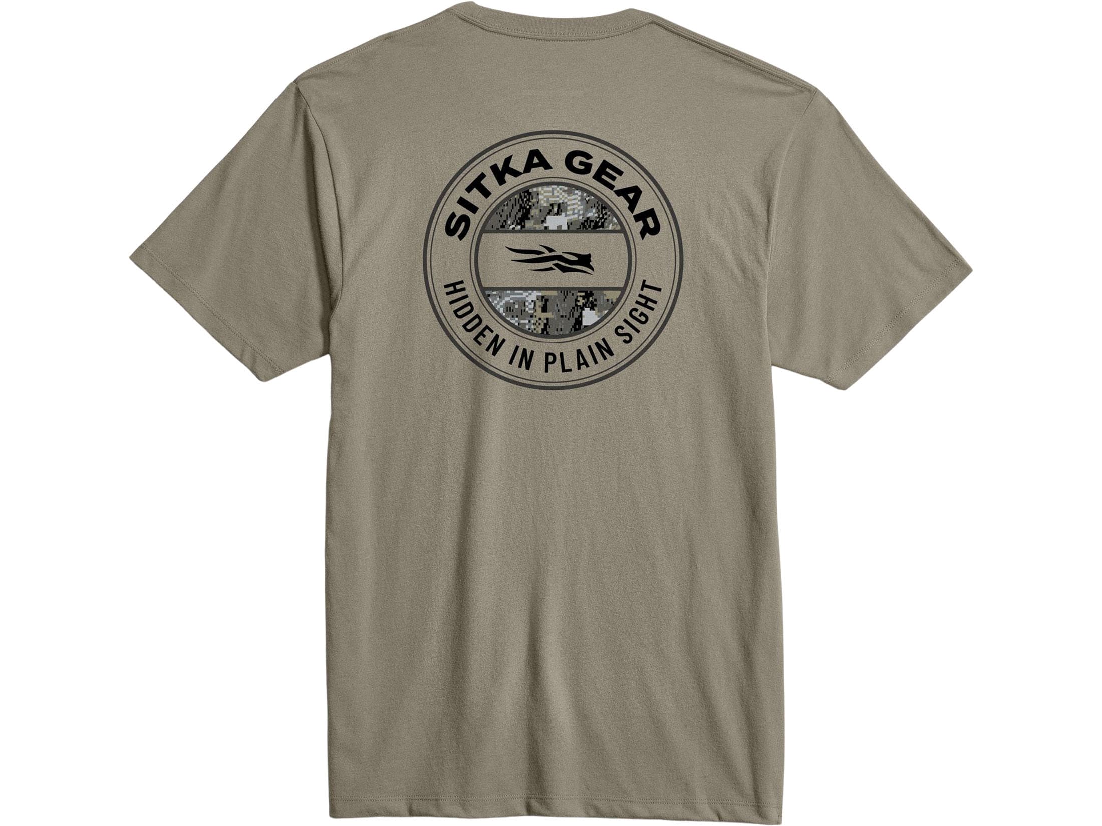 Sitka Gear Men's Hidden Optifade T Shirt Ivory Waterfowl Large