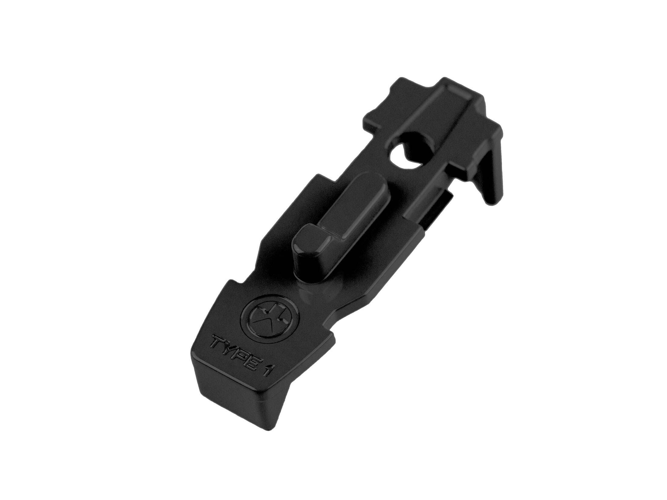 Magpul Tactile Lock Plate Type 1 Magpul PMAG M3 Mag AR-15 Polymer Gray