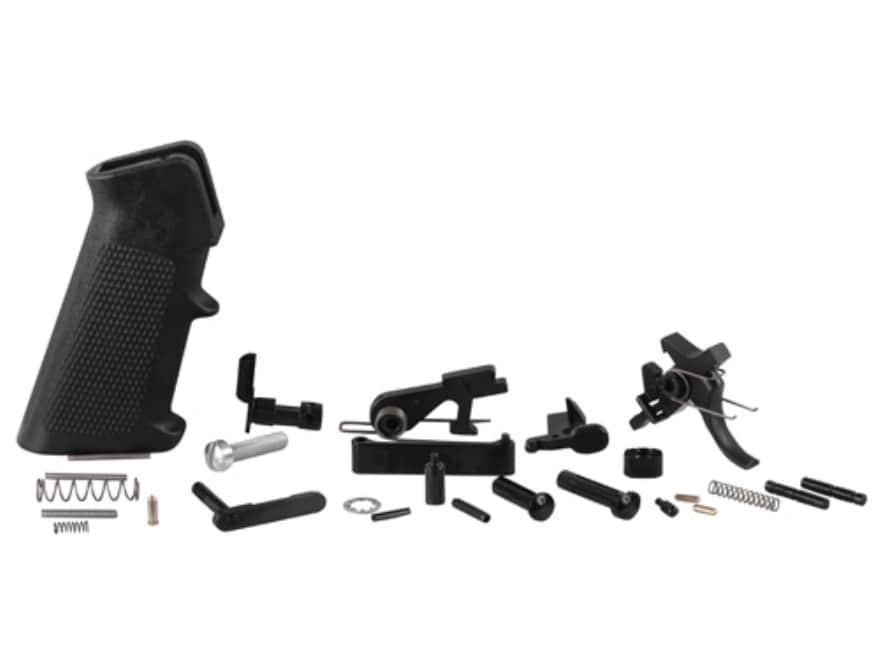 Del-Ton AR-15 Enhanced Lower Receiver Parts Kit Two Stage Combat