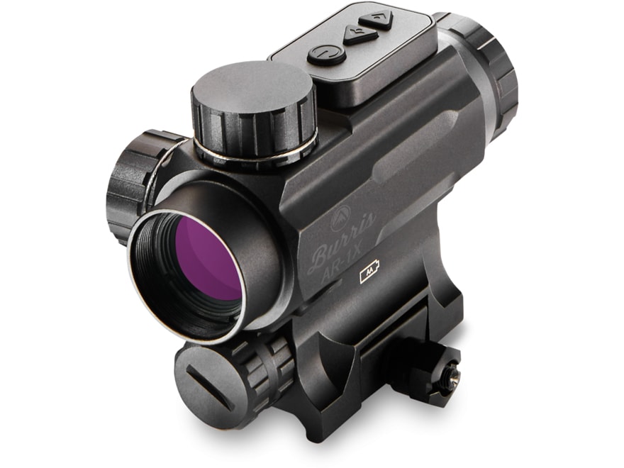Burris AR-1X Prism Scope 1x 20mm Integral Picatinny Mount Matte