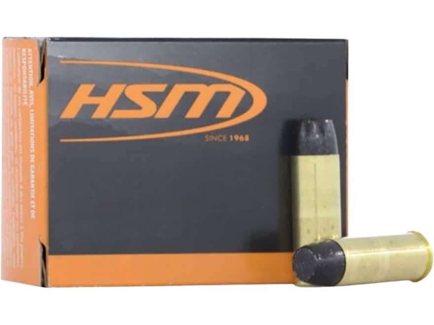 HSM Magnuforce Subsonic 10mm Auto Ammo 240 Grain Flat Nose Box of 20
