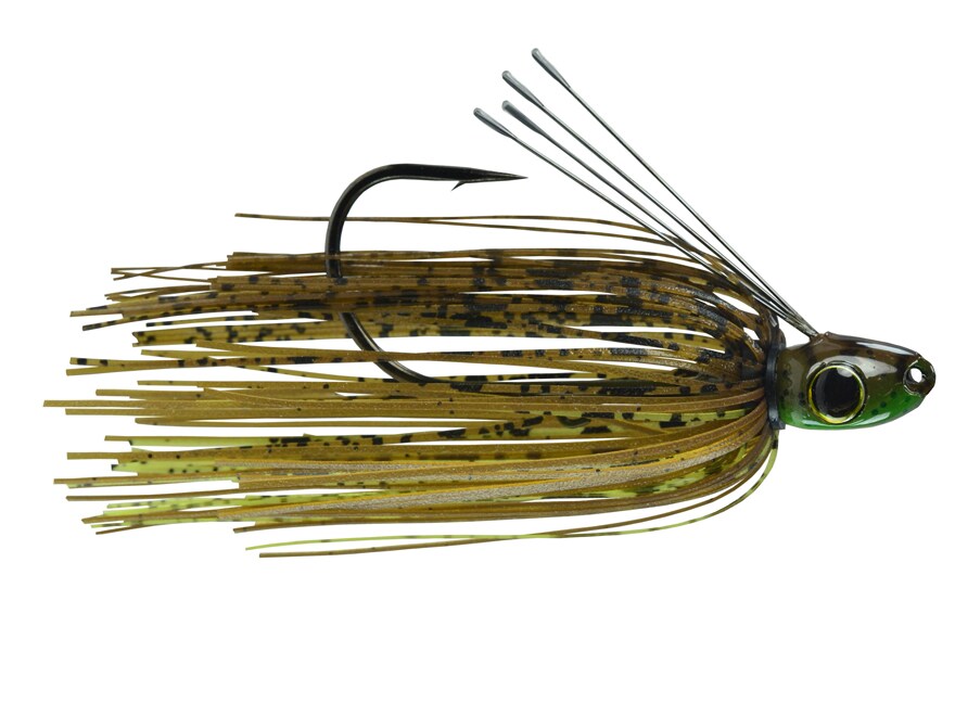 Picasso Hank Cherry Straight Shooter Pro Jig Green Pumpkin