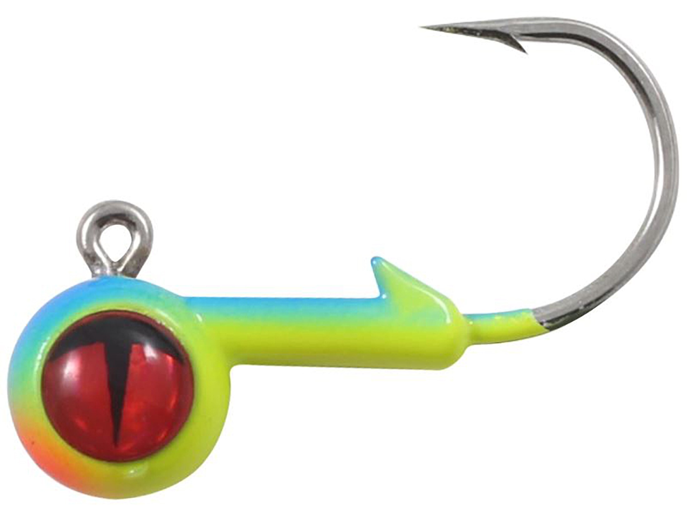 Northland Tungsten Short Shank 1/4oz Round Ball Jighead Gold Shiner