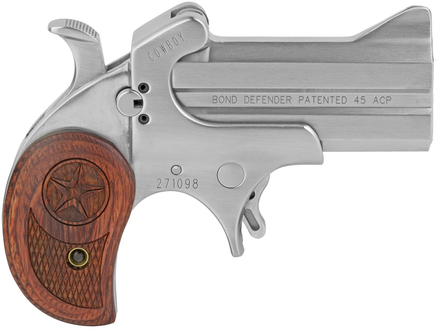 Bond Arms Cowboy Defender Break Open Pistol 45 ACP 3 Barrel 2-Round