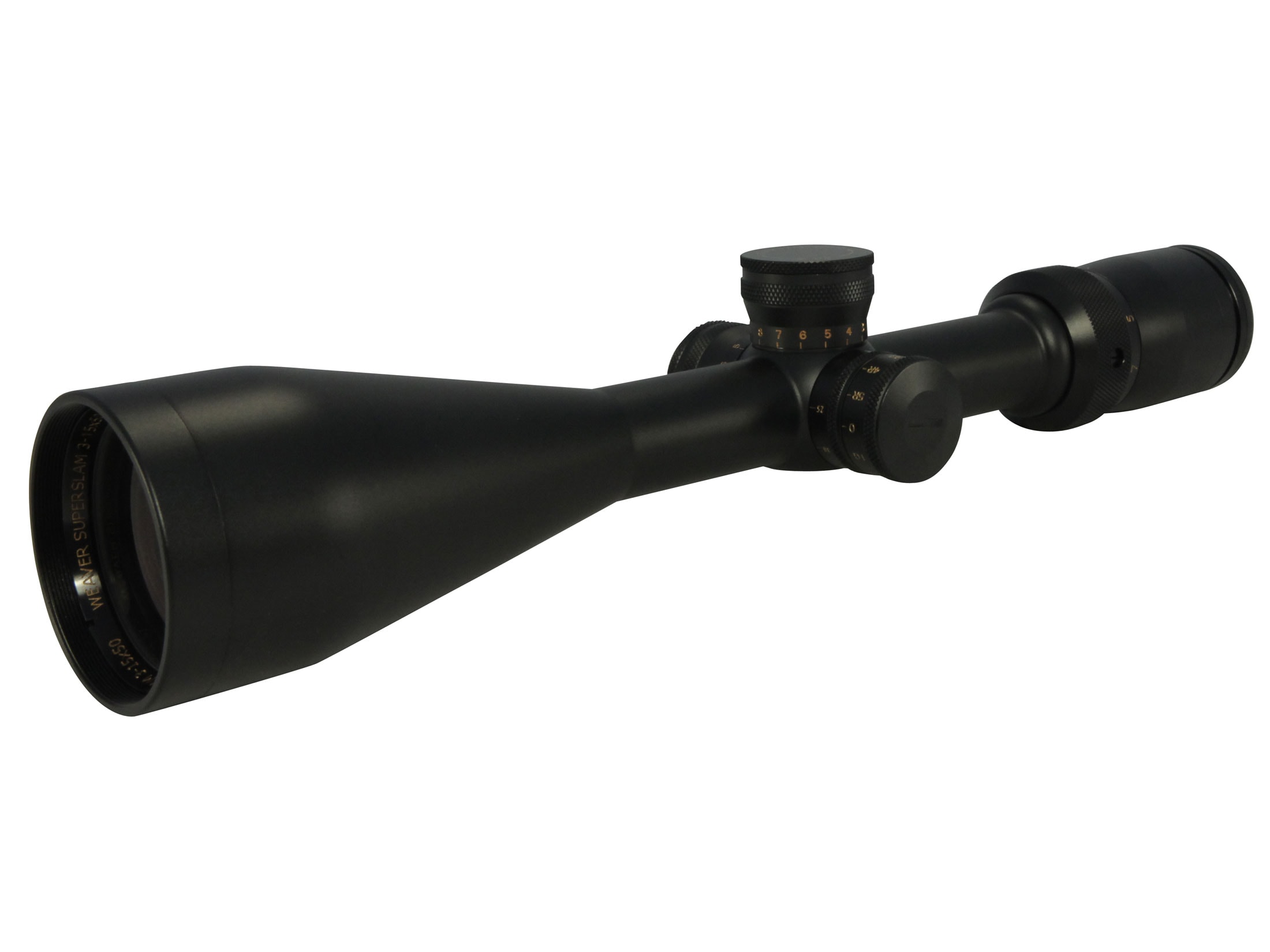 Weaver Super Slam Rifle Scope 3-15x 50mm Side Focus Illuminated Duplex