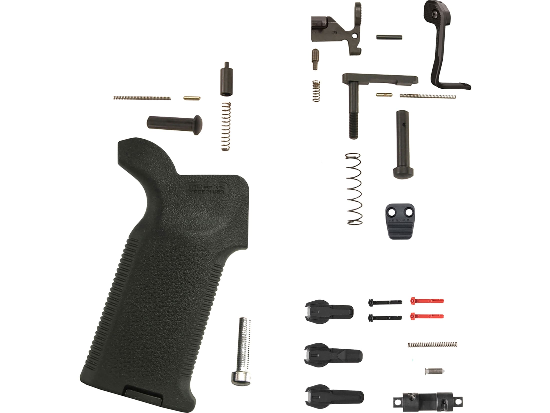AR-STONER Performance Customizable Lower Parts Kit Magpul Bad Lever,