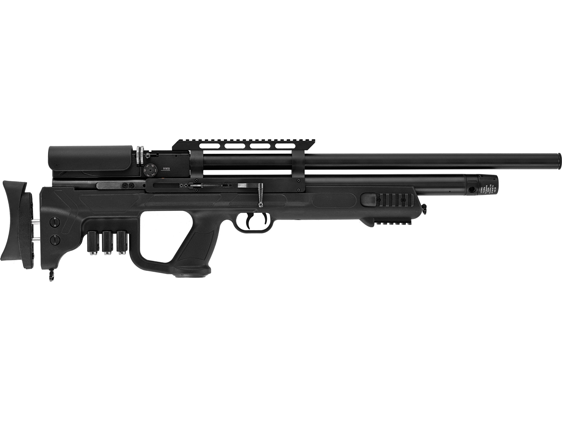 Hatsan Gladius PCP Air Rifle 22 Cal Pellet Black Synthetic Stock Black