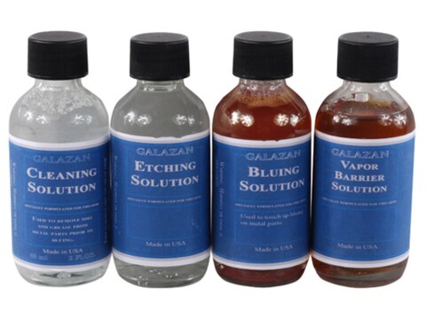 Galazan Complete Cold Bluing Kit Instructions