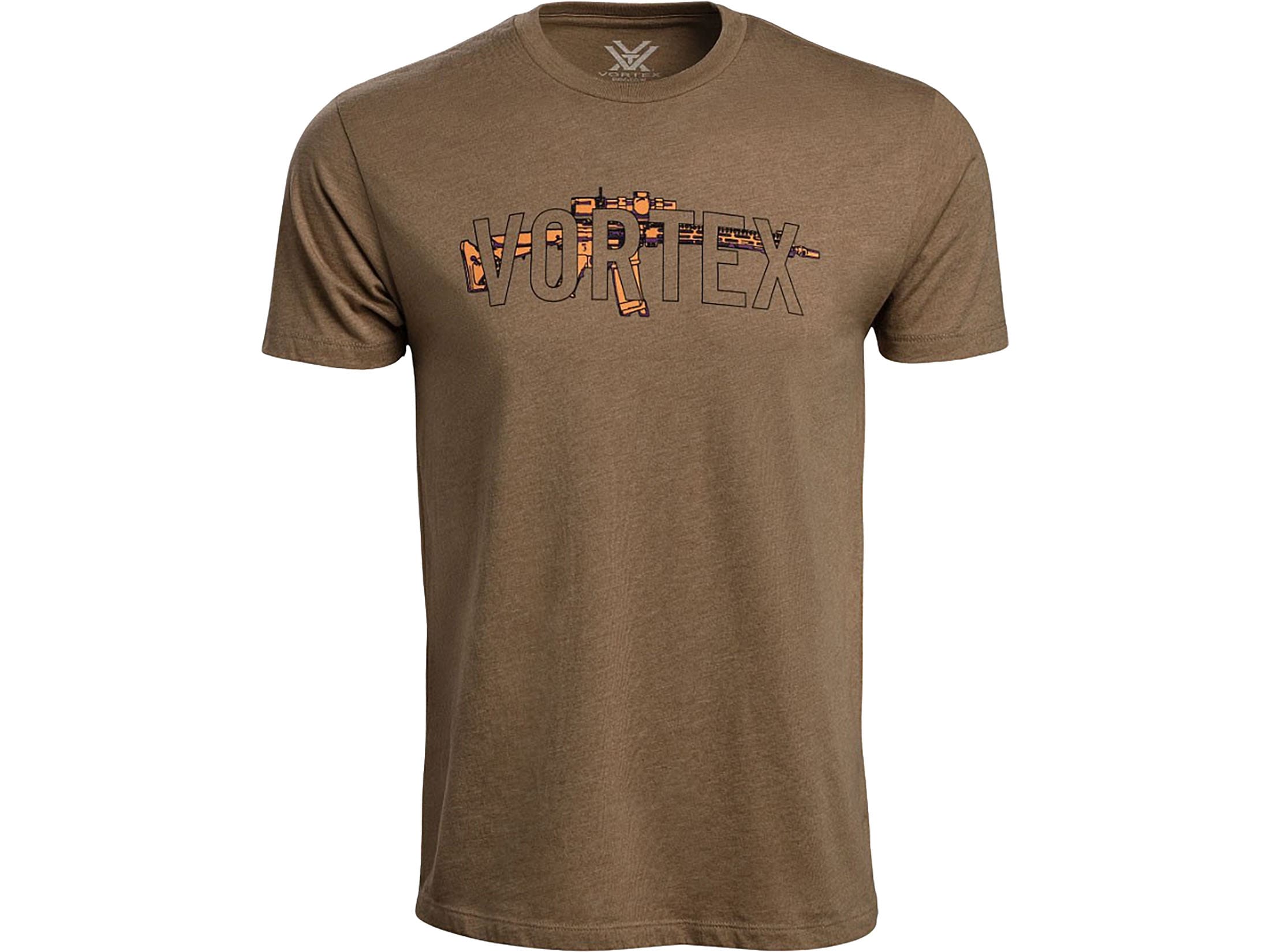 Vortex Optics Men's Precision Profile Short Sleeve T Shirt Coyote