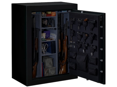 Stack-On Elite Fire-Resistant 48-Gun Safe Electronic Lock Matte Black