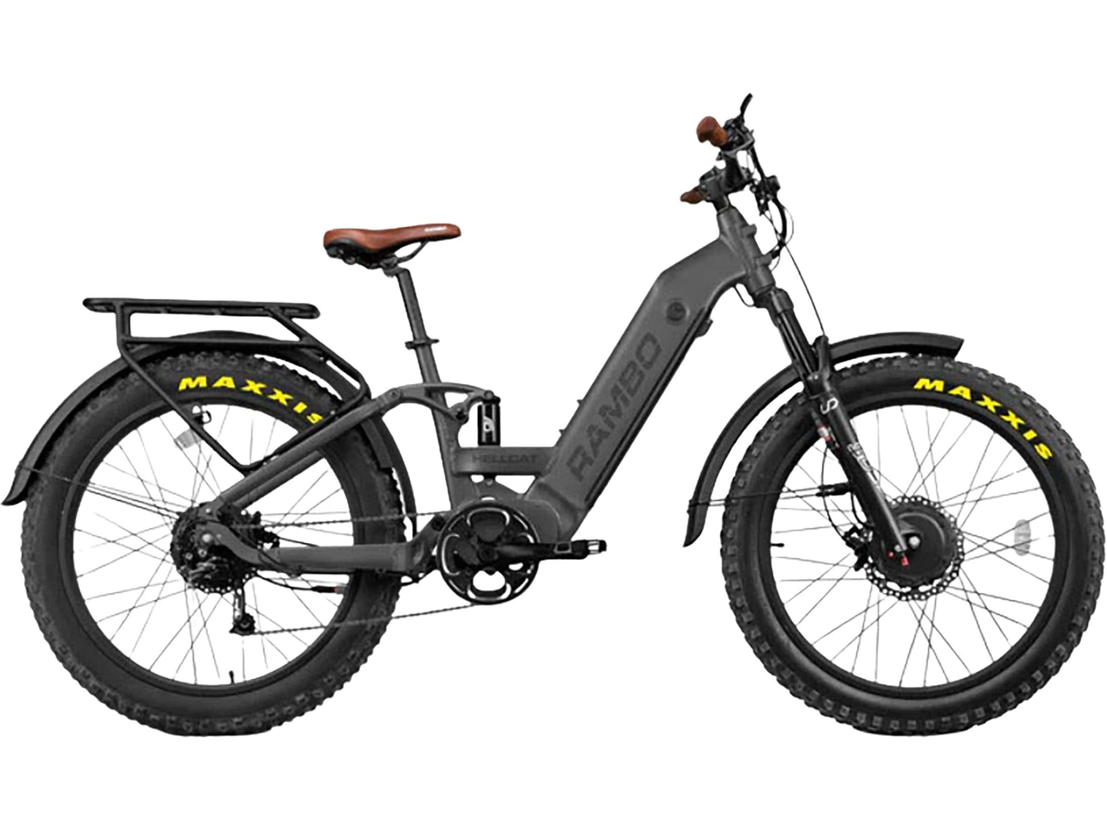 Rambo Hellcat FS Electric Hunting Bike AWD Dual Motor 1000W 20Ah