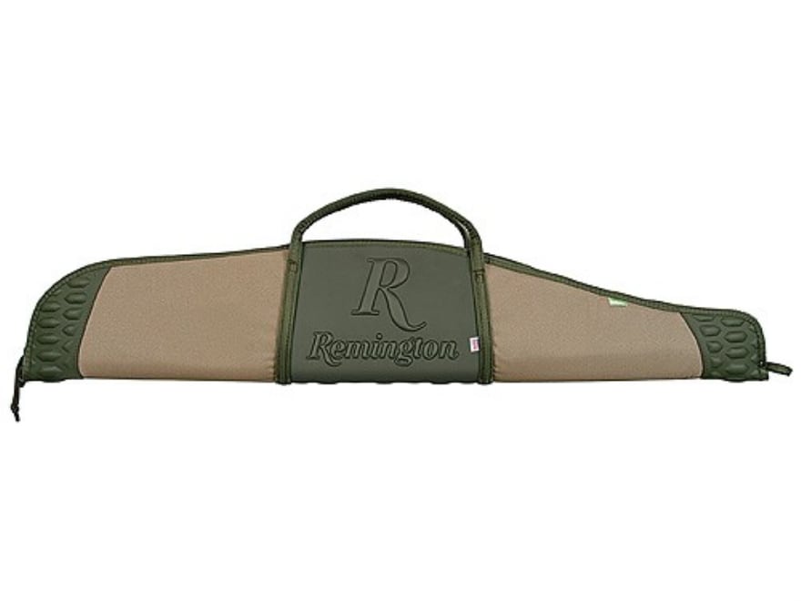 Remington Armor Scoped Rifle Gun Case 48 Nylon Green Tan