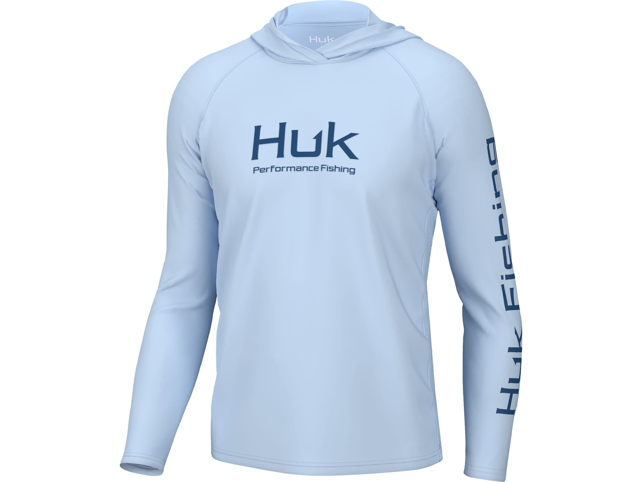 Huk Men's Vented Pursuit Hoodie Ice Water XL