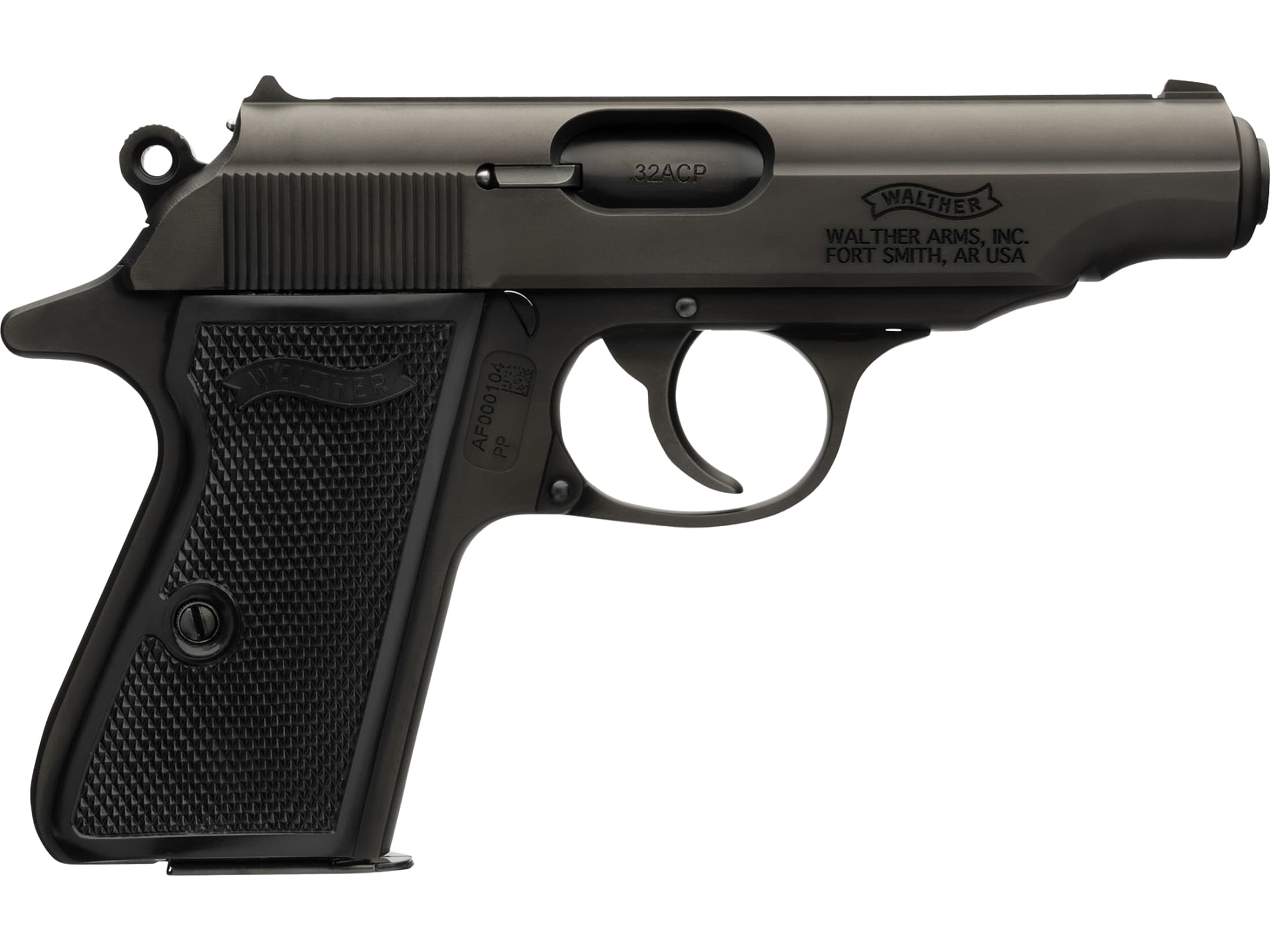 Walther PP 32 ACP Pistol 3.9 Barrel 8+1-Round Black