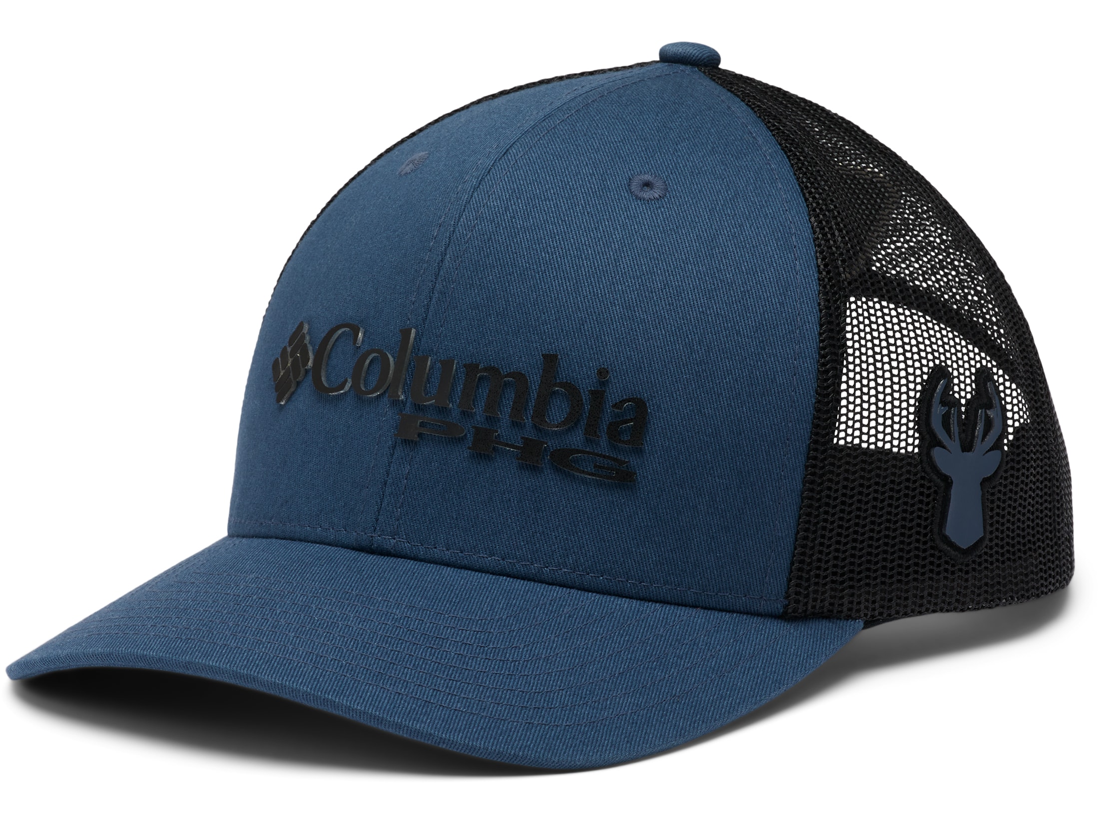 Columbia Mens PHG Logo Mesh Snap Back Hat Zinc/Deer