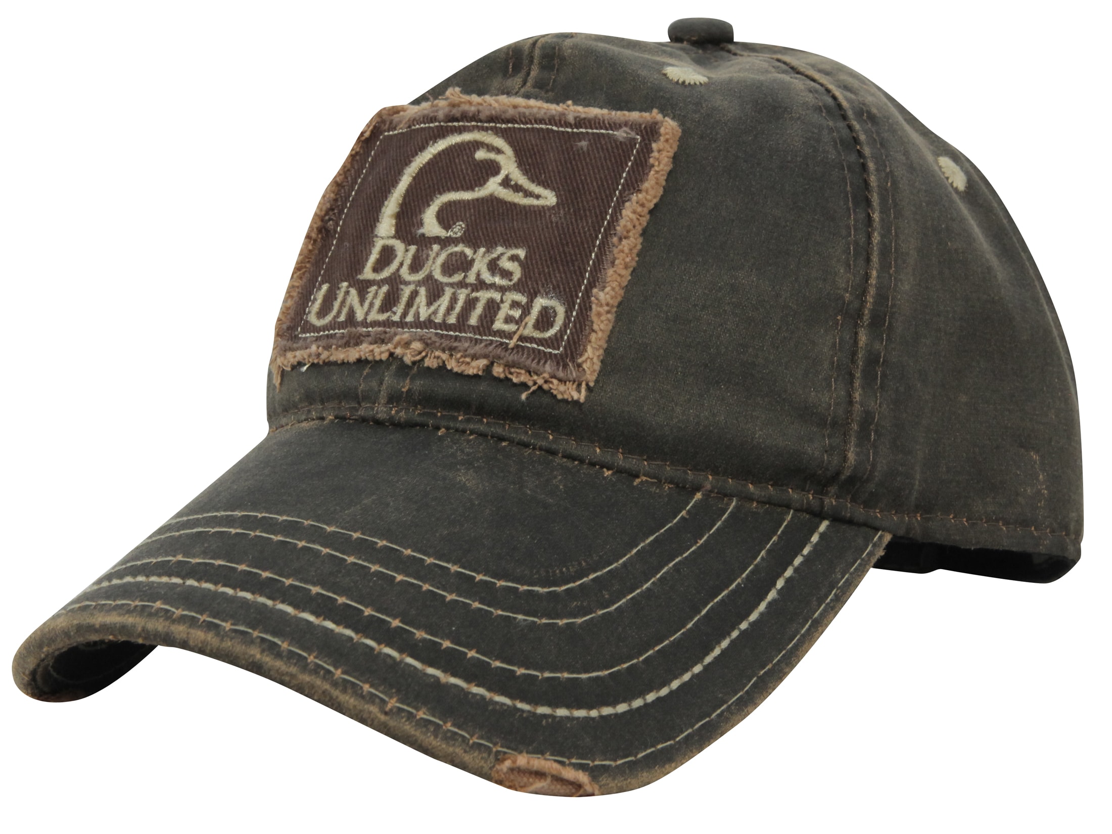 Ducks Unlimited Patch Logo Cap Cotton Brown