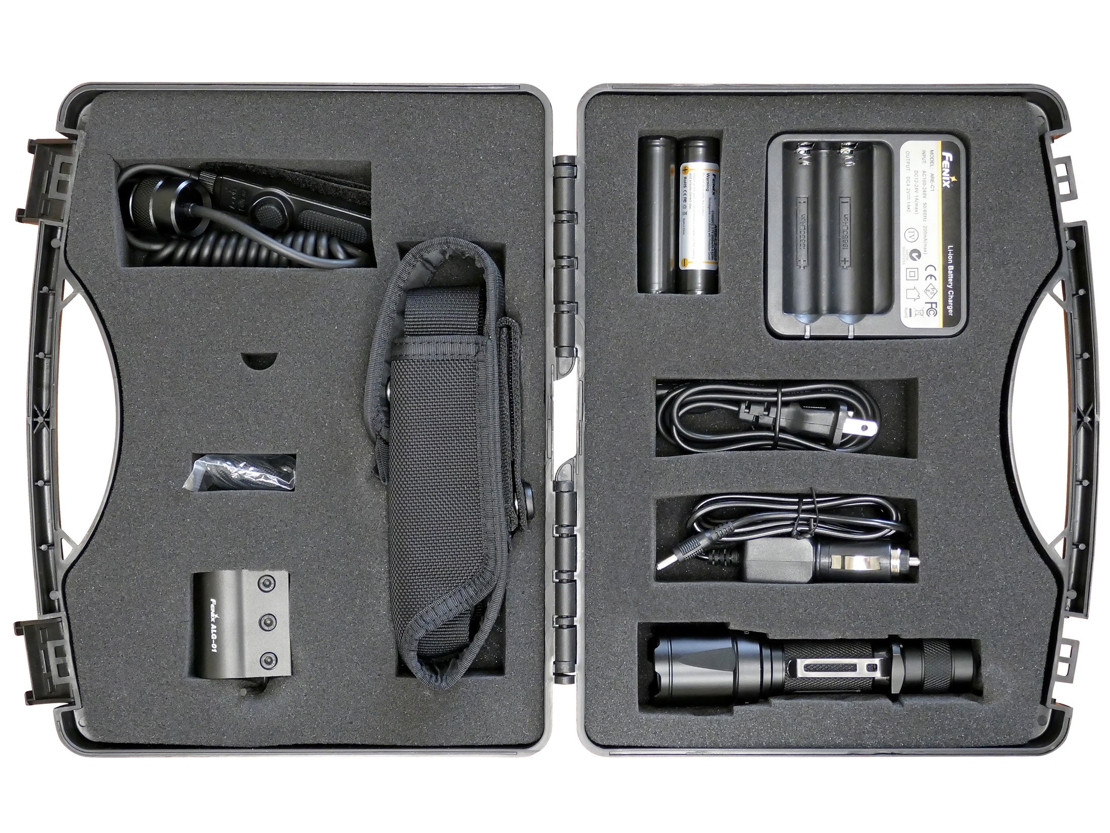 Fenix TK16 Complete Gun Kit Weapon Light LED 2 18650 Rechargeable