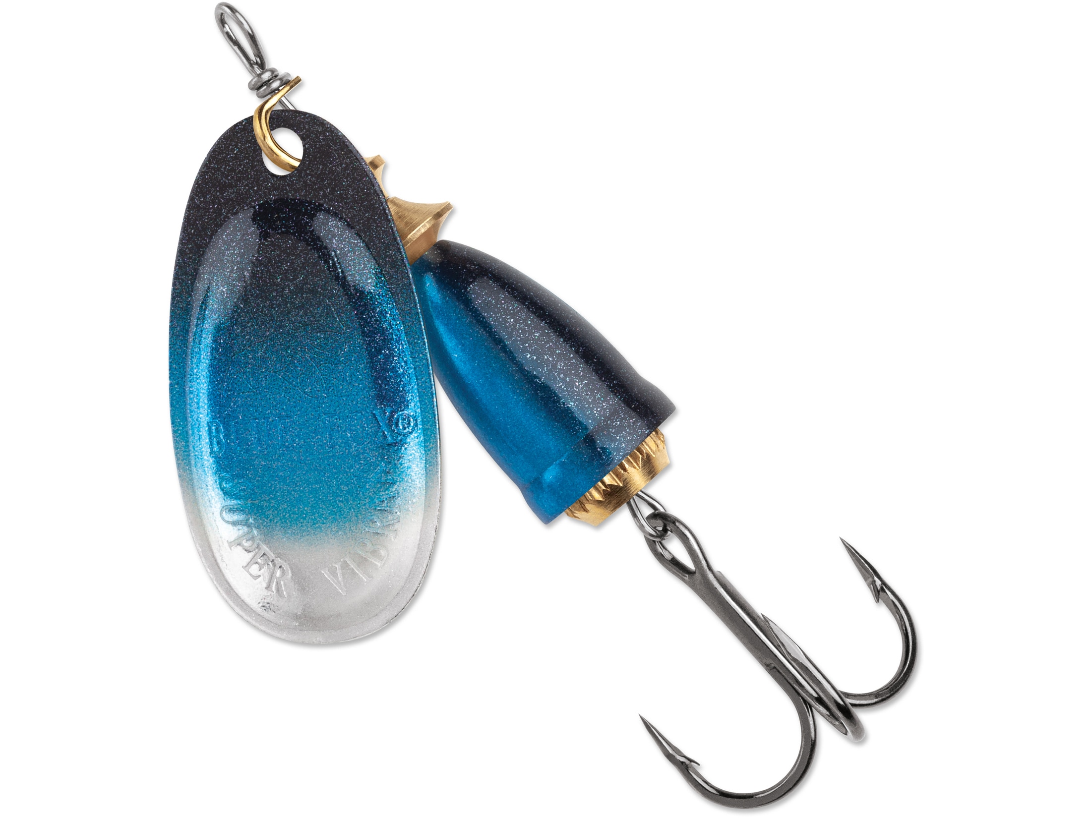 Blue Fox Classic Vibrax Northern Lights 06 Inline Spinner Orange