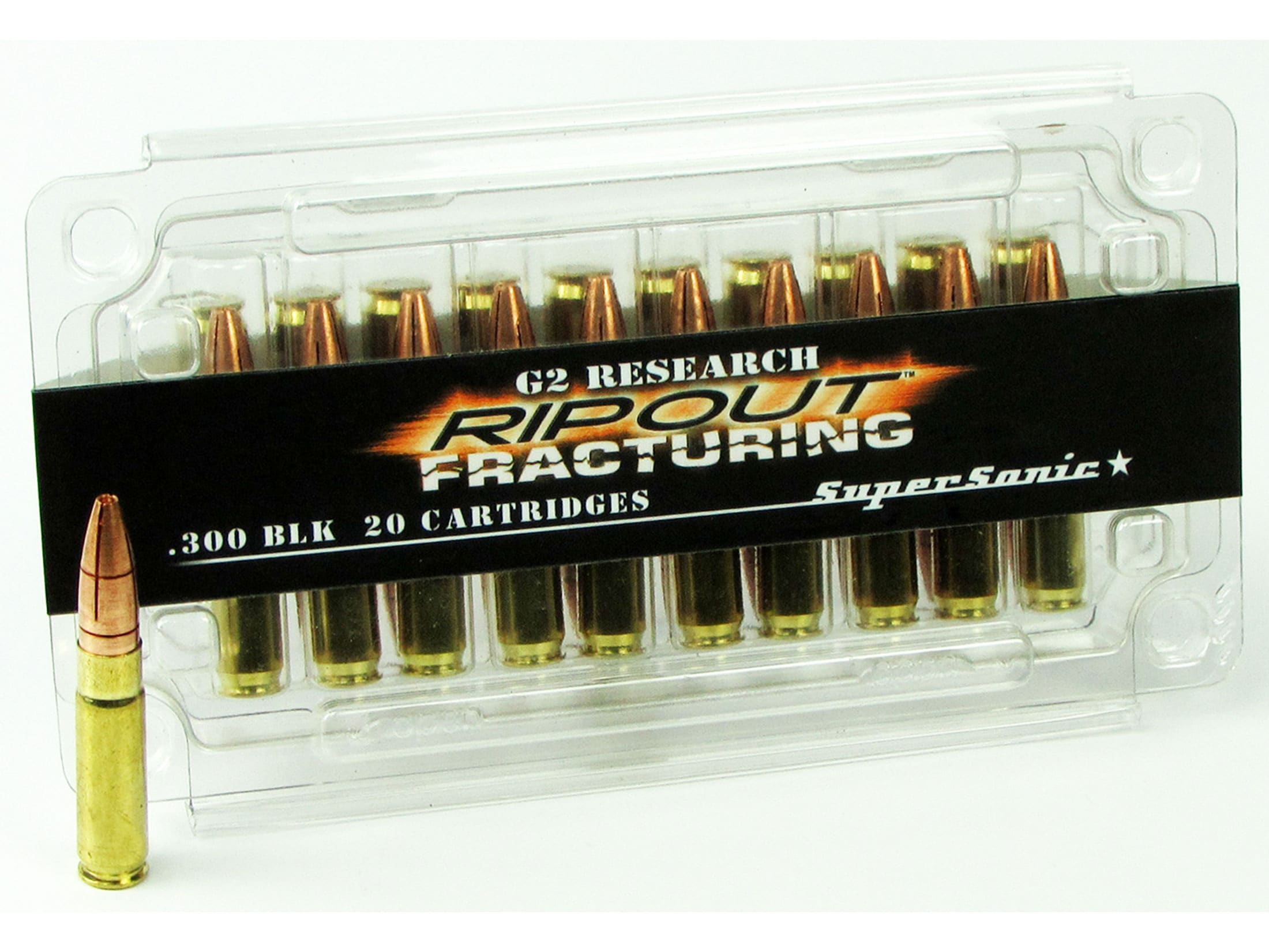 G2 Research RIP-OUT 300 Blackout Ammo 110 Grain G2 R.I.P. Fragmenting