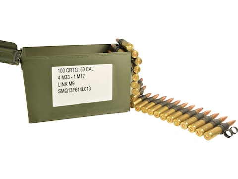 Military Surplus Ammo 50 BMG Full Metal Jacket M33 Ball/M17 Tracer 4