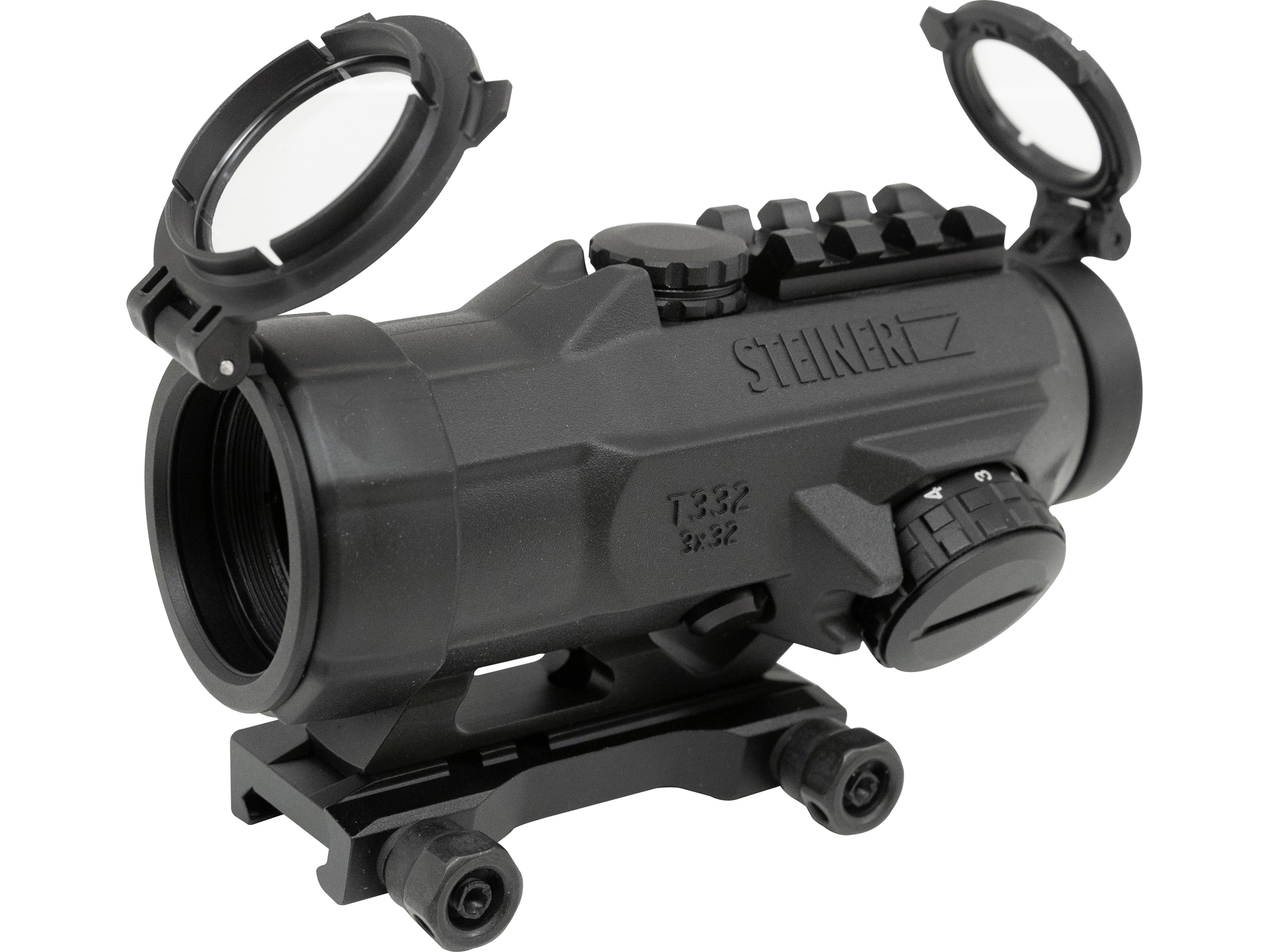 Steiner T332 Prism Scope 3x 32mm 5.56 Reticle Picatinny Mount Matte