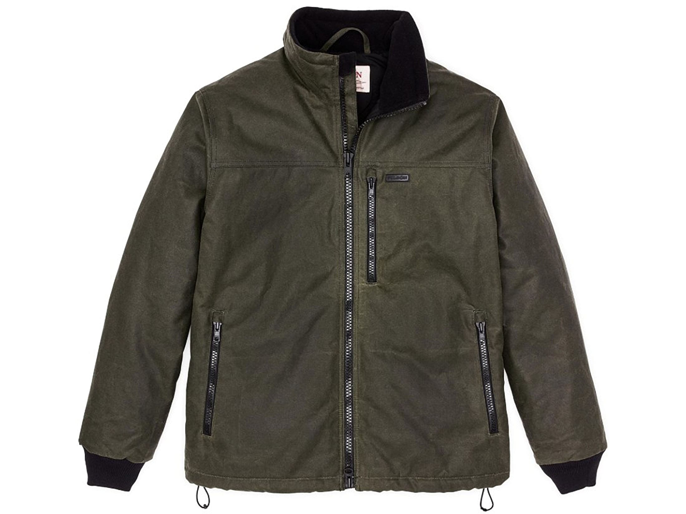 Filson Men's Tin Cloth Primaloft Jacket Otter Green Medium