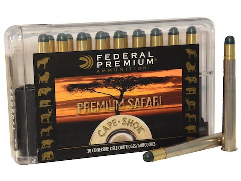 Federal Premium Safari Ammo 9.3x74mm Rimmed 286 Grain Woodleigh