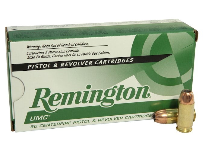 Remington UMC Ammo 45 ACP 230 Grain Jacketed Hollow Point Box of 50