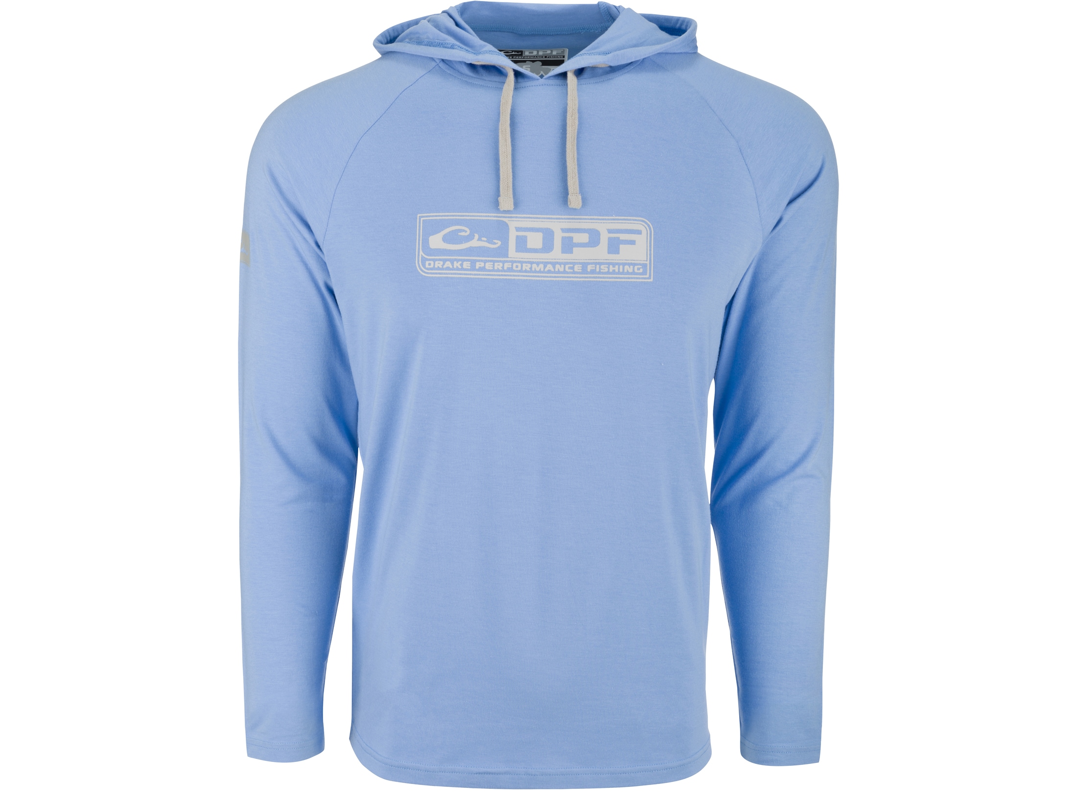 Drake Men's DPF Lightweight Bamboo Hoodie Turtle Grass Medium