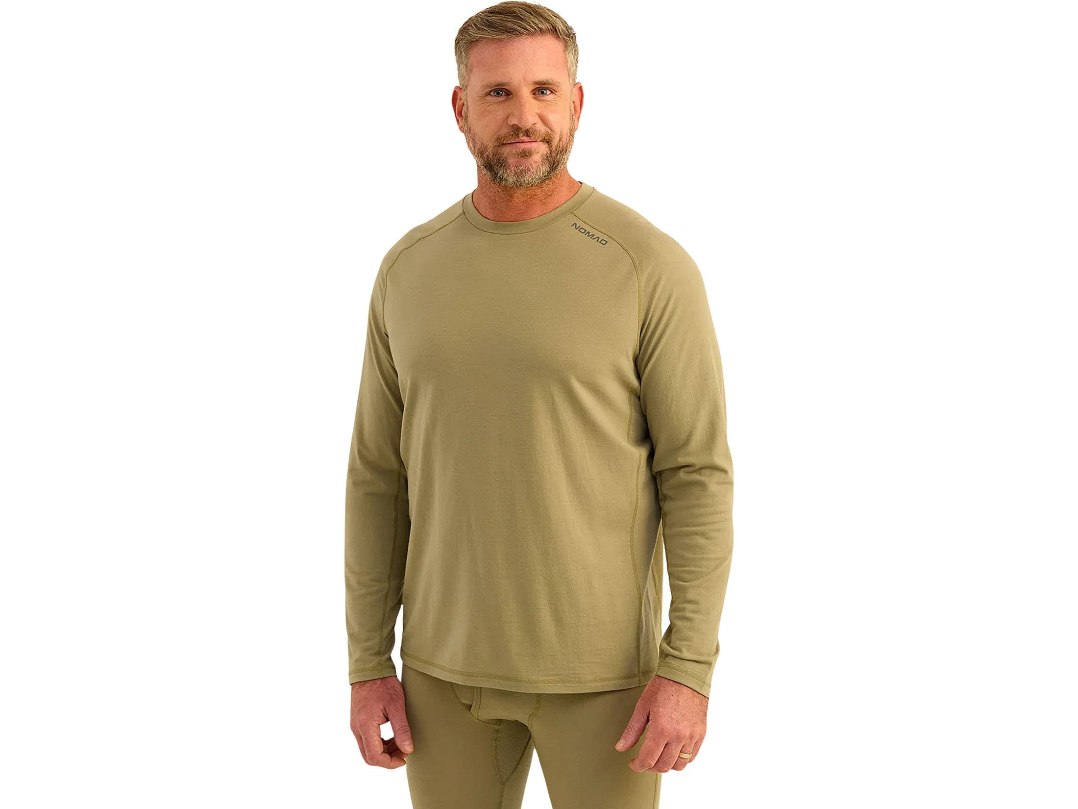 Nomad Men's Durawool Base Layer Shirt Overland Medium