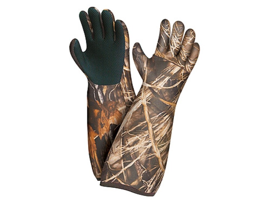 Allen Waterproof Decoy Gloves Neoprene Realtree Max-4 Camo
