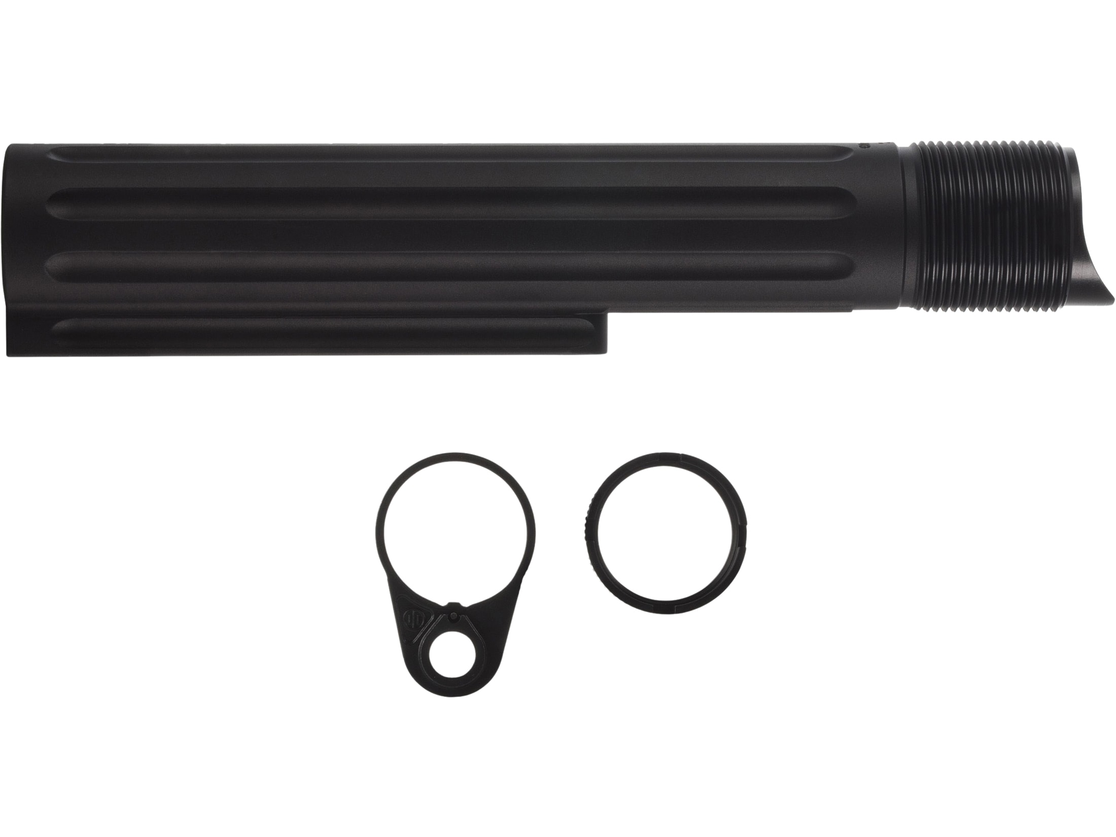 PWS Enhanced Receiver Extension Buffer Tube 6-Position Mil-Spec