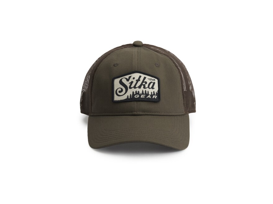 Sitka Gear Men's Ridgeline Lo Pro Trucker Cap Black One Size Fits Most