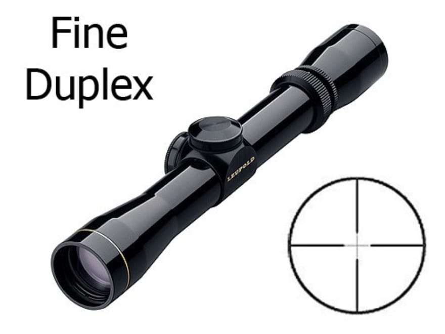 Leupold VX-I Rimfire Rifle Scope 2-7x 28mm Fine Duplex Reticle Gloss