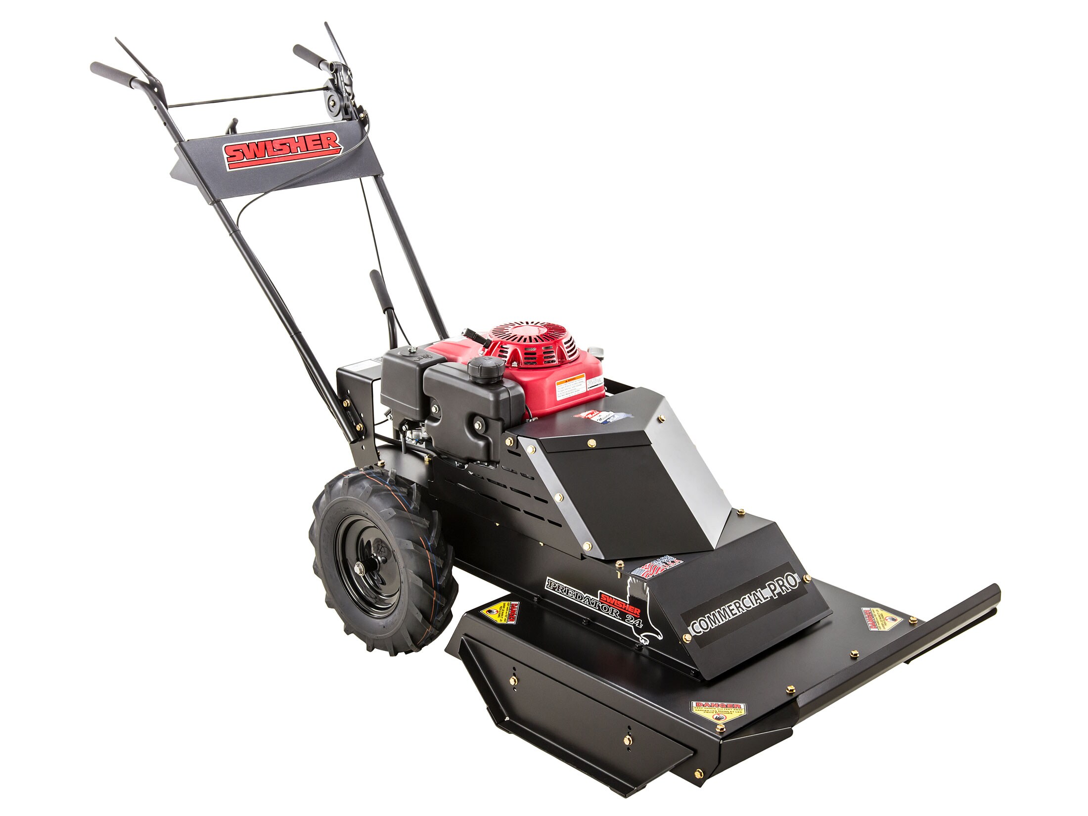 Swisher Walk Behind Rough Cut Trail Cutter 24 10.2 HP Honda Commercial