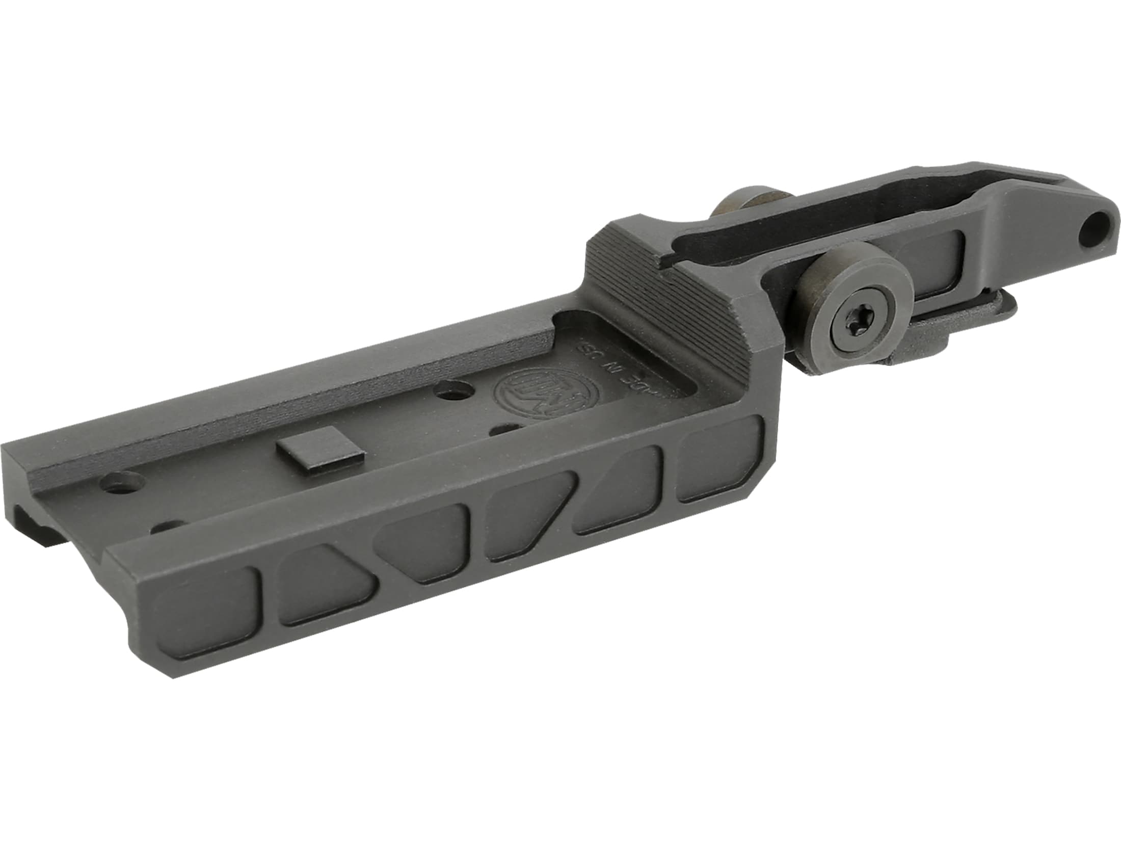 Midwest Industries AK Alpha Mini Dot T2 Mount Aluminum Black