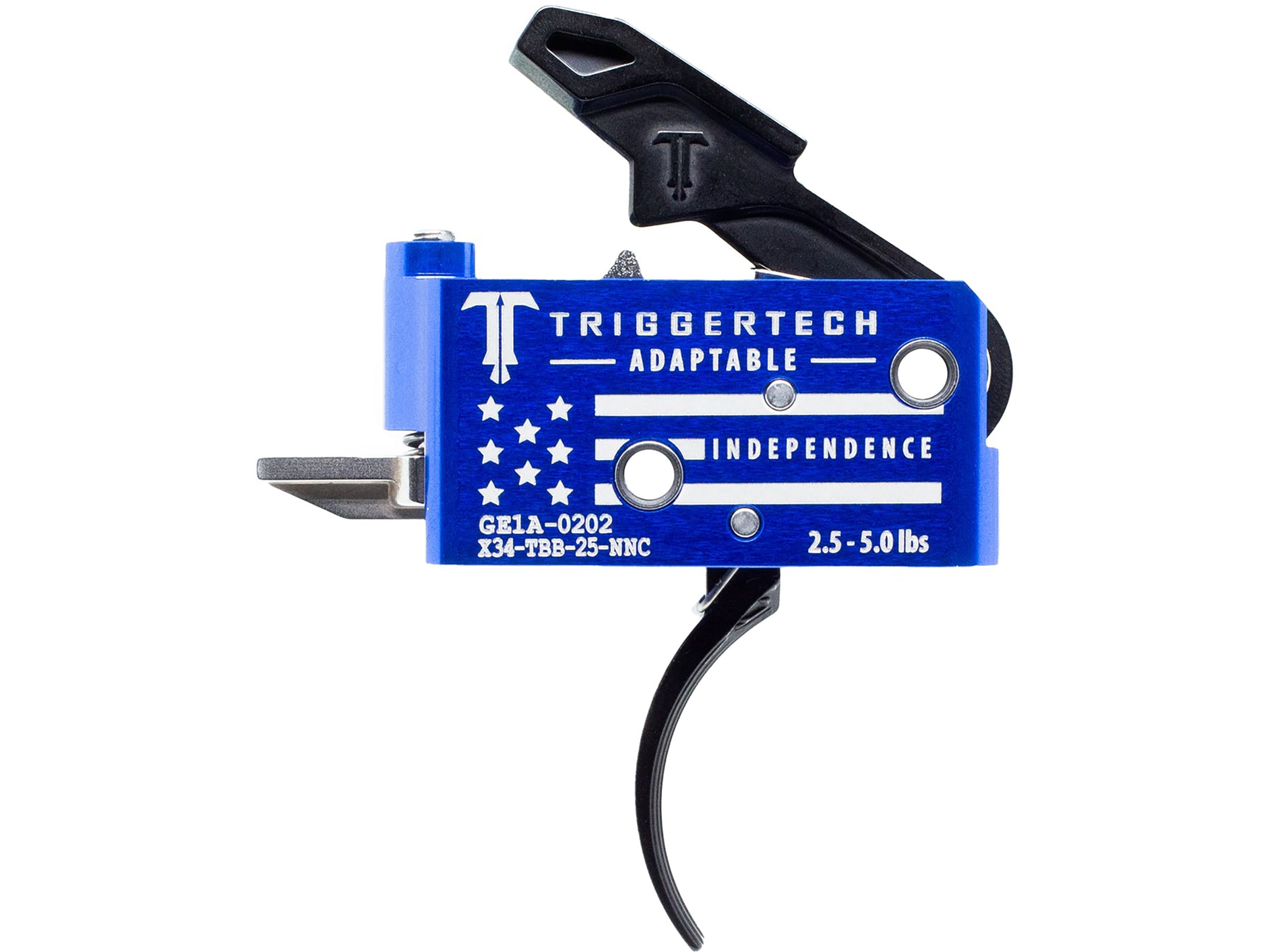 TriggerTech Independence Adaptable Trigger Group Curved Bow AR-15,